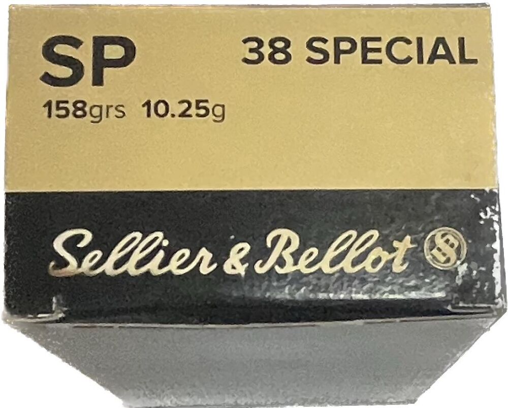 Amunicja Sellier&Bellot .38 SPECIAL SP 10,25g