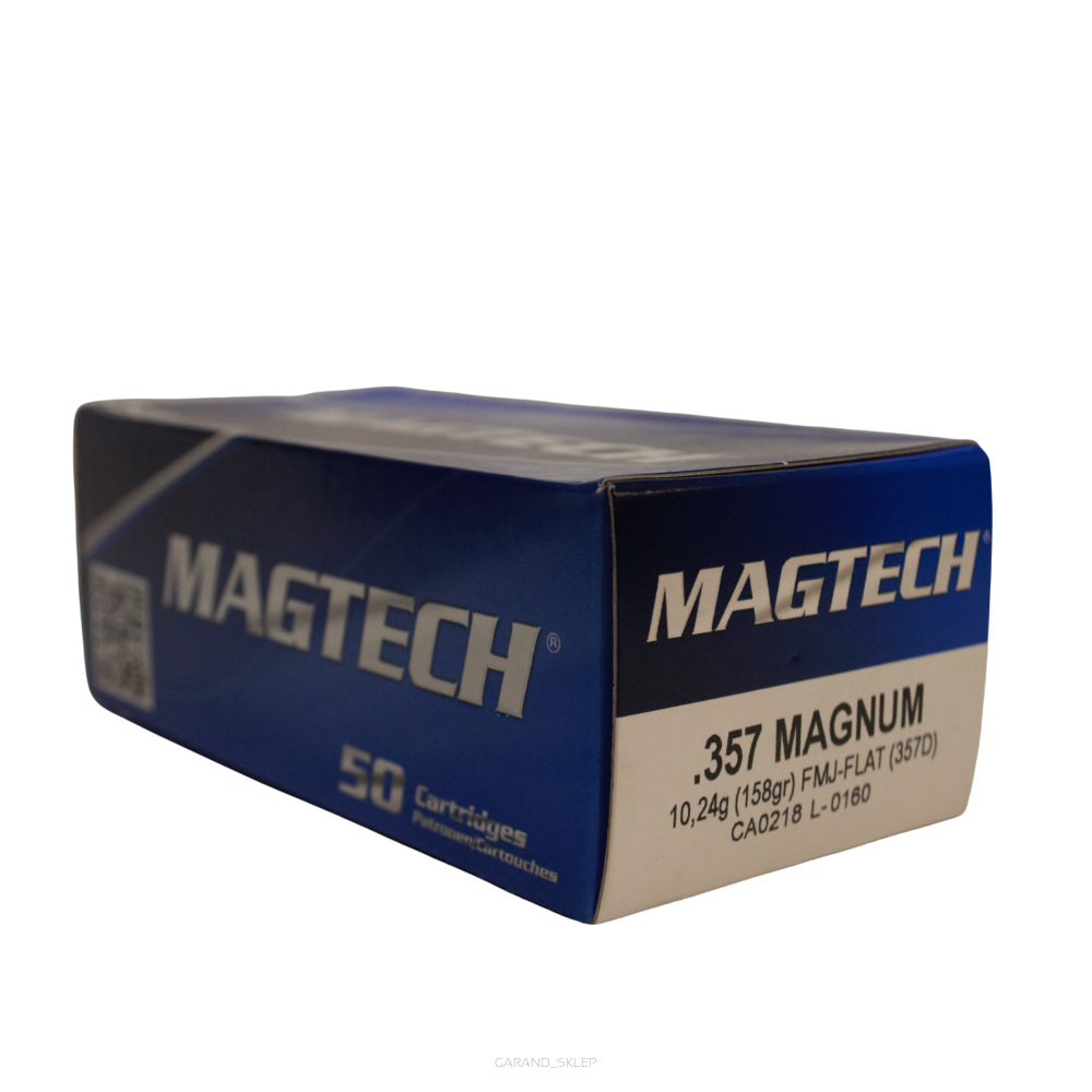 MAGTECH .357 MAGNUM 10,24g/158gr FMJ-FLAT MAGTECH .357 MAGNUM 10,24g/158gr FMJ-FLAT